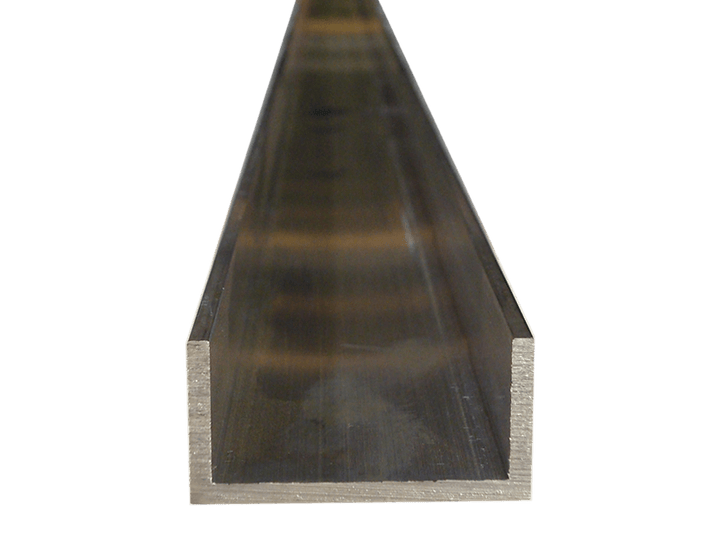 Aluminum Channel Custom Cut to Any Length, Many Sizes